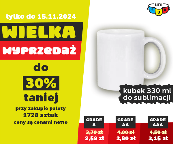 Kubki do Sublimacji | Unisub.pl - Najlepszy Wybór