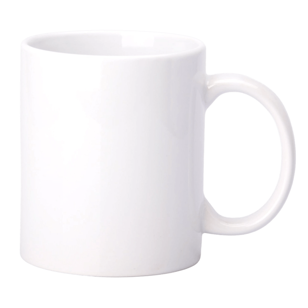 Kubek biały do sublimacji 330ml jakość AA+ SM-011 ceramika | White mugs ...